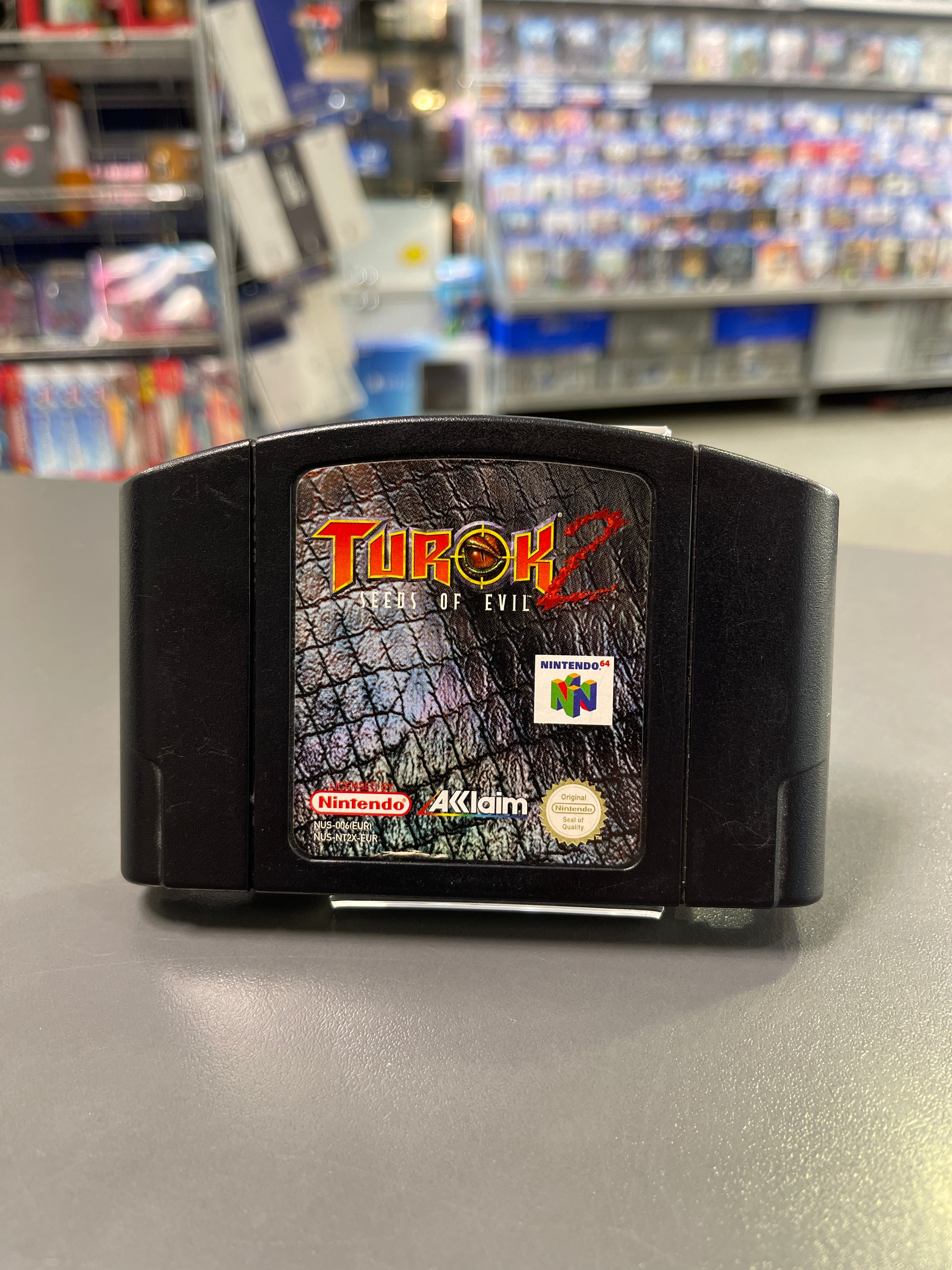 Turok 2 Seeds of Evil N64 Spiel *Modul*